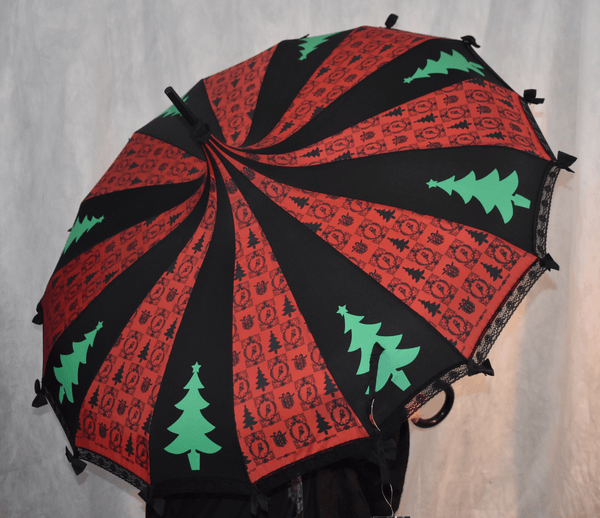 Christmas Parasol Umbrella | 100% Brand New High Quality