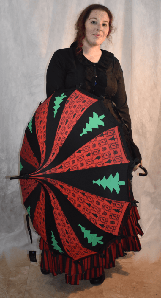 Christmas Parasol Umbrella | 100% Brand New High Quality