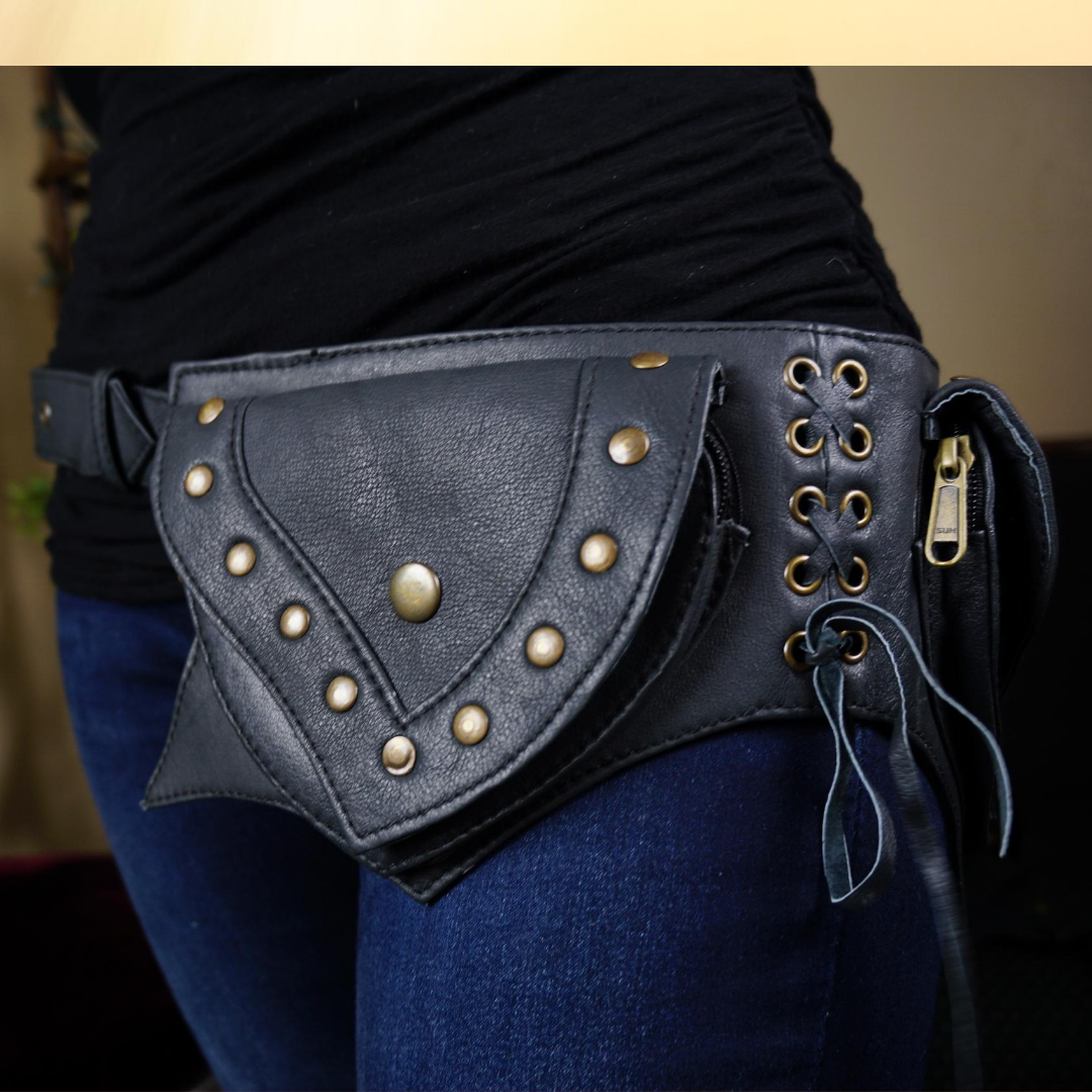 Leather Pocket Belt | 100% Brand New High Quality