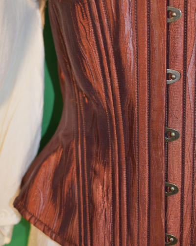 Bronze Crinkle Corset | 100% Brand New High Quality