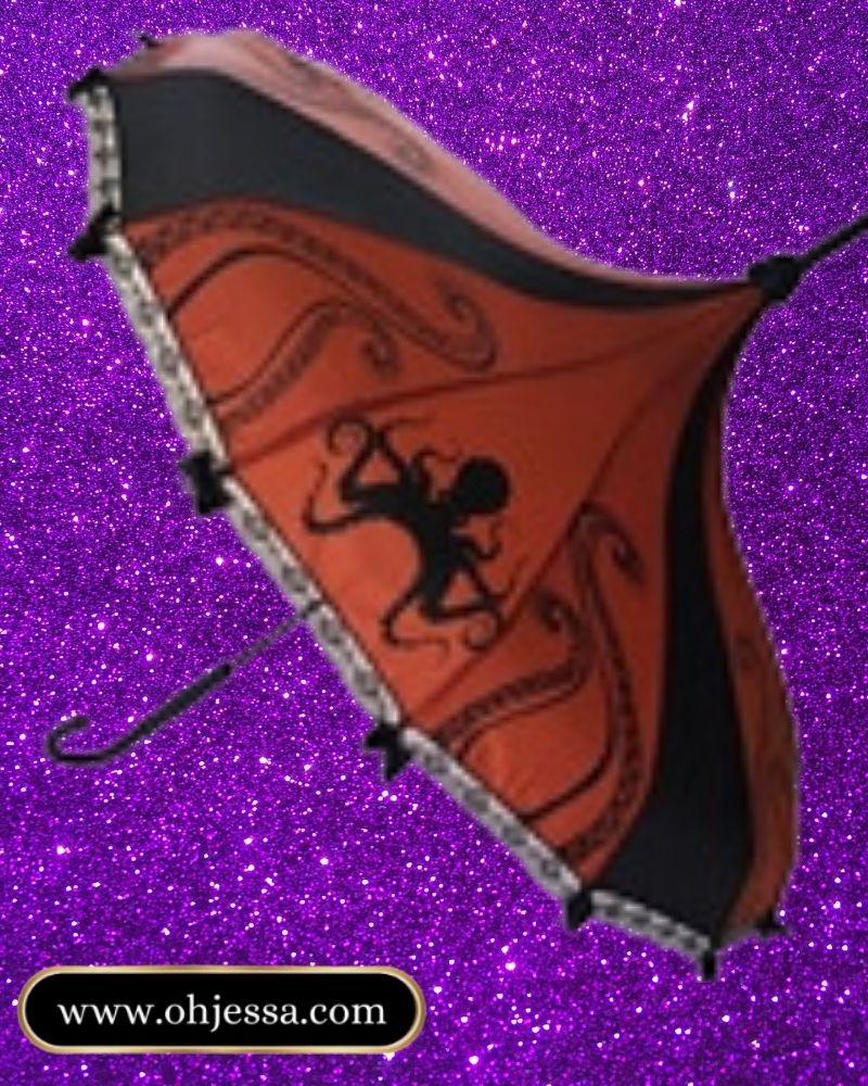 Brown Octopus Parasol Umbrella | 100% Brand New High Quality